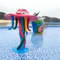 China Animals And Plants Water Park Splash Pad Use For Water Slide Theme Park Kid Swimming Pool for sale