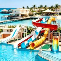 China Custom Height Water Slide For Swimming Pool Fiberglass Combination Set Water Park Use for sale