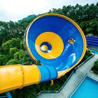 China Commercial Fiberglass Funnel Water Slide for Swimming Pool and Water Park for sale
