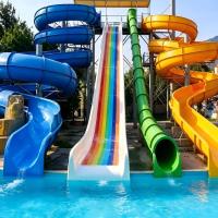 China Large Water Slide Outdoor Water Activities 6-10mm Thick for Ocean Park Swimming Pools for sale