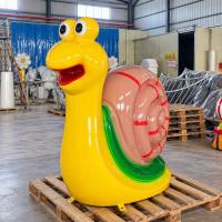 China Water Play Equipment Fiberglass Animal Spray Features Custom Color For Splash Pads for sale