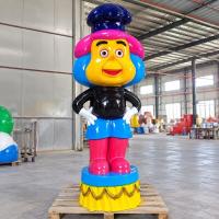 China Water Play Equipment Fiberglass Animal Spray Features Custom Color For Splash Pads for sale