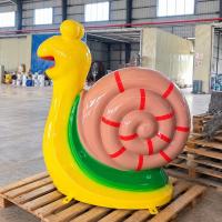 China Water Play Equipment Fiberglass Animal Spray Features Custom Color For Splash Pads for sale