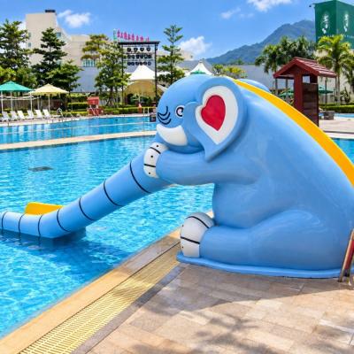 China Animal Splash Pads  Fiberglass Spray Interactive Features For Water Play Equipment KidS Pool for sale