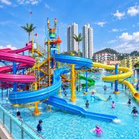 China Ocean Water Playground Fiberglass Structure Use For Outdoor Water Theme Park And Community Centers for sale
