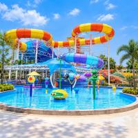 China Most Popular Fiberglass Aqua Park Slides For Swimming Pool Colorful Fiberglass Rides for sale