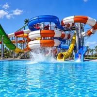 China Most Popular Fiberglass Aqua Park Slides For Swimming Pool Colorful Fiberglass Rides for sale