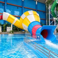 China Commercial Tornado Water Slide Fiberglass Water Park Equipment With ROHS for sale
