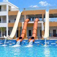 China Outdoor Swimming Pool Water Slide Sled Barrel Fiberglass Amusement Park With CE for sale