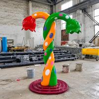 China Flower Water Spray Feature For Splash Pads Swimming Pool Water Games For Kid With Designs for sale