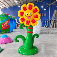 China Flower Water Spray Feature For Splash Pads Swimming Pool Water Games For Kid With Designs for sale