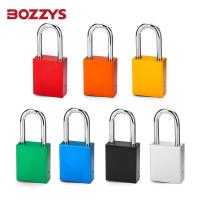 China automatic pop-up Anti-UV aluminum Padlock with Key retaining for Industrial lockout-tagout for sale