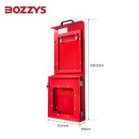China Permit Control Station Comprises Integral Group Lockout Box Padlock Caddy Document Holder for sale