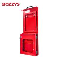 China Permit Control Station Comprises Integral Group Lockout Box Padlock Caddy Document Holder for sale