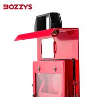China Permit Control Station Comprises Integral Group Lockout Box Padlock Caddy Document Holder for sale