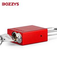 China Laser Printing Keyed Alike Padlocks Aluminum Lock Body With Rewritable Warning Signs for sale