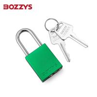 China Lockout Tagout Aluminum Padlock Industrial 76mm Metal Shackle With Master Keyed for sale