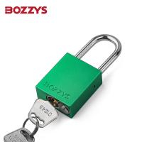 China Lockout Tagout Aluminum Padlock Industrial 76mm Metal Shackle With Master Keyed for sale