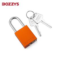 China Compact Anodized Isolation Aluminum Padlocks With Master Keyed For Lockout Tagout for sale