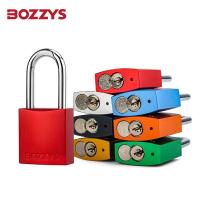 China 38mm Steel Shackle Lockout Aluminum Safety Padlocks Industrial For Overhaul for sale