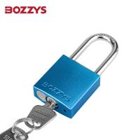 China Keyed Alike Aluminium Padlock With Hardened Steel Shackle For Industrial Lockout-Tagout for sale