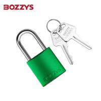China Compact Anodized Aluminium Padlock With Automatic Pop Up Key Retaining Function for sale