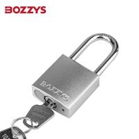 China Anodized Aluminum Padlock With Laser Coding For Industrial Lockout Tag for sale