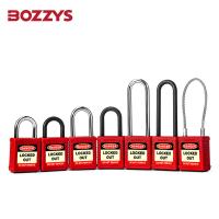 China Red nylon body lockout tagout safety padlock to Overhaul of lockout-tagout equipment for sale