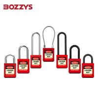 China Red nylon body lockout tagout safety padlock to Overhaul of lockout-tagout equipment for sale