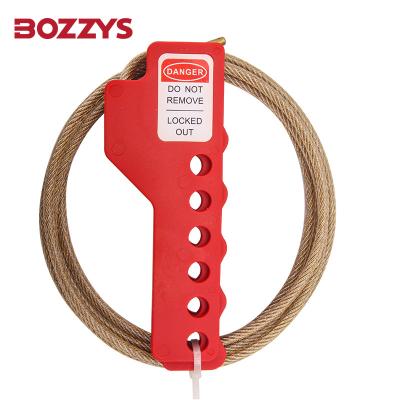 China 4mm Diameter  Stainless Steel Adjustable Cable Lockout For Industrial Unusual Devices for sale