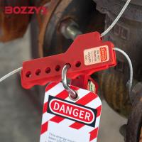 China 4mm Diameter  Stainless Steel Adjustable Cable Lockout For Industrial Unusual Devices for sale