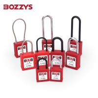 China OEM manufacturer lockout red Safety loto padlock For industrial equipment Prevent misuse With master keyPopular for sale
