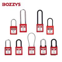 China OEM manufacturer lockout red Safety loto padlock For industrial equipment Prevent misuse With master keyPopular for sale