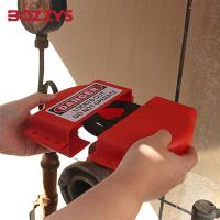 China ABS Plastic Gate Valve Lockout With 3 Keyholes Temperature Resistant for sale