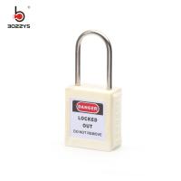 China BOSHI 25mm Shackle Length Small Safety Padlock With Shackle Insulation for sale