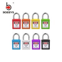 China BOSHI 25mm Shackle Length Small Safety Padlock With Shackle Insulation for sale