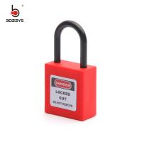 China CE Certification Nylon Shackle Industrial Safety Padlocks for sale
