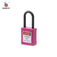 China CE Certification Nylon Shackle Industrial Safety Padlocks for sale