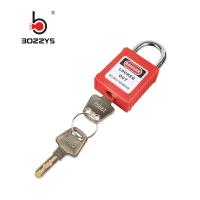 China Popular Mini 25mm Short Steel Shackle Safety Lockout Padlocks Keyed Alike for sale