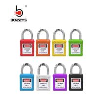 China Popular Mini 25mm Short Steel Shackle Safety Lockout Padlocks Keyed Alike for sale