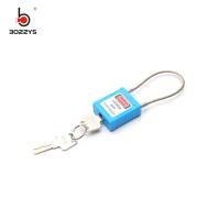 China BOSH Cheap Stainless Steel Wire Safety Padlock BD-G44 for sale