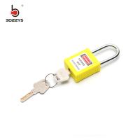 China BOSHI OEM Color ABS Safety Padlock with Master Key for sale