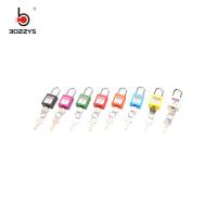 China BOSHI OEM Color ABS Safety Padlock with Master Key for sale