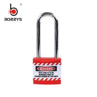 China BOSHI Custom Color Abs Lock Shape Security Padlock Safety Padlock for sale