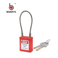 China BOSHI Custom Color Abs Lock Shape Security Padlock Safety Padlock for sale