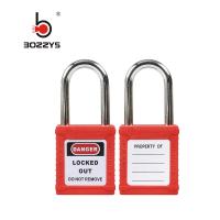 China dust- proof keyed alike safety padlock with steel shackle for sale