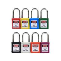 China dust- proof keyed alike safety padlock with steel shackle for sale