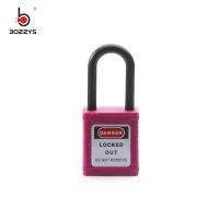 China BOSHI Bd-G11 High Quality Short Shackle 38Mm Nylon Safety Padlock for sale