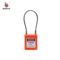China BOSHI Bd-G11 High Quality Short Shackle 38Mm Nylon Safety Padlock for sale