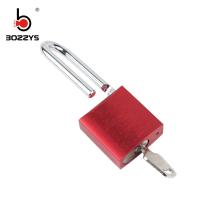 China BOSHI Industrial Safety Spray Painting 38Mm Color Aluminum Padlock for sale
